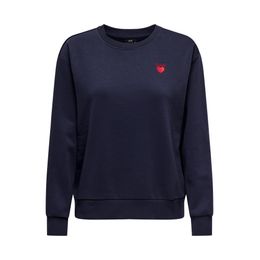 Jacqueline de Yong JDY Sweatshirt 'JDYPARIS' Damen Gr&ouml;&szlig;e XL blau / rot