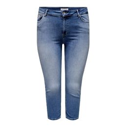 Only Carmakoma Jeans 'CARWILLY' Damen Gr&ouml;&szlig;e 50 blue denim