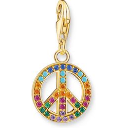 Thomas Sabo Pendant 'Peace' female Gold size One Size