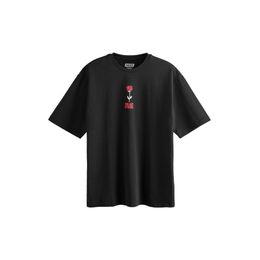next T-Shirt Herren Gr&ouml;&szlig;e L rot / schwarz / wei&szlig;