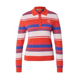 Smith & Soul Smith&Soul Sweater female size XXL Blue / Pitaya / Orange red / White