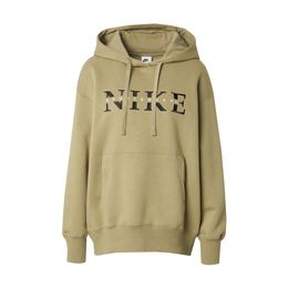 Nike Sportswear Sweatshirt 'PHNX FLC' Damen Gr&ouml;&szlig;e M oliv / schwarz / wei&szlig;