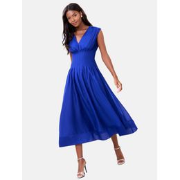 Lipsy Kleid Damen Gr&ouml;&szlig;e 42 kobaltblau Sommerkleid