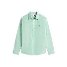 Tommy Jeans Button Up Shirt male Green size 3XL