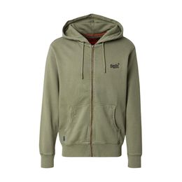 Superdry & Co Zip-Up Hoodie 'Essential' male Green size S