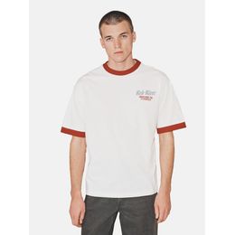 next T-Shirt Herren Gr&ouml;&szlig;e XXL taubenblau / rot / wei&szlig;