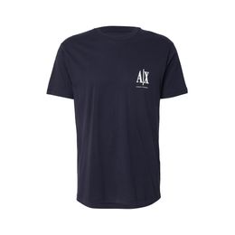 Armani Exchange T-Shirt Herren Gr&ouml;&szlig;e XS navy / wei&szlig;