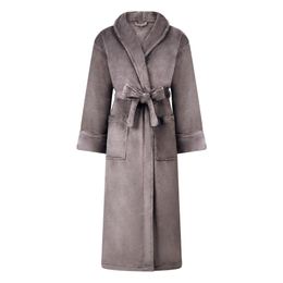 Hunkem&ouml;ller Hunkem&ouml;ller Long Bathrobe female Grey size M/L