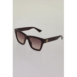 Gucci Sonnenbrille Damen Gr&ouml;&szlig;e One Size Second Hand bordeaux