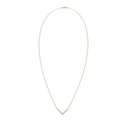Elli Necklace 'V-Kette, Geo' female Gold size 45