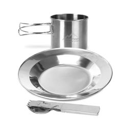 Normani Tableware Set male Silver size One Size