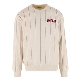 Unfair Athletics Classic Label Pinstripes Crewneck ' ' Herren Gr&ouml;&szlig;e XXL creme