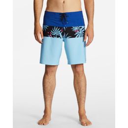 Billabong Herren Boardshorts "Tribong Pro", blau, Gr. 28, 90% Polyester, 10% Elasthan, Hosen