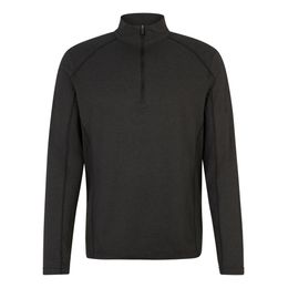 Ziener Herren Sweater "JELANO", schwarz, Gr. 48, Obermaterial: 88% Polyester recycled, 12% Elasthan, Sweatshirts