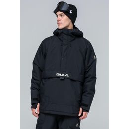 BULA Herren Skijacke, schwarz, Gr. XL, unifarben, 100% Polyester, Jacken, mit wasserdichter Funktion