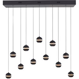 Sch&ouml;ner Wohnen Kollektion LED Pendelleuchte "LINI", schwarz, 11, H: 22cm, 1 Stk., SCH&Ouml;NER WOHNEN-KOLLEKTION, Leuchten, SCH&Ouml;NER WOHNEN Kollektion, 3-Stufen Dimmer, Comfort-Lift, LED Pendelleuchte