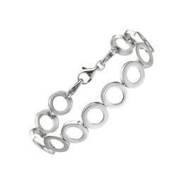 Jobo Damen Armband, 19cm, Silber 925 (Sterlingsilber), silber, Silber 925 (Sterlingsilber), Armb&auml;nder, 925 Silber matt 19 cm