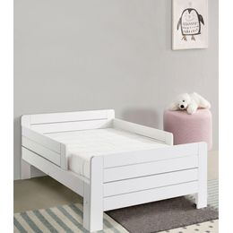 Funktionsbett OTTO HOME, wei&szlig;, Daybetten, ""LOTTE " Bestseller Kinderbett mit Rausfallschutz, Schublade optional", Mitwachsend, FSC zertifiziertes