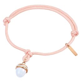 EASTSIDE Damen Armband "ES394", Edelstahlrosa, wei&szlig;, Edelstahl, Armb&auml;nder, mit Preciosa
