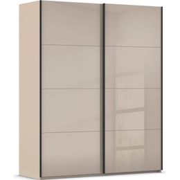 Schwebet&uuml;renschrank Rauch, B:181cm H:223cm T:67cm, beige, Holzwerkstoff, Schr&auml;nke, "Kleiderschrank Schrank Garderobe Schlafzimmerschrank SCALE-FYRA",