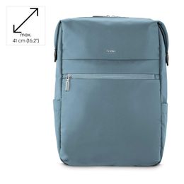 Hama Laptoprucksack "Laptoprucksack (bis 41 cm (16,2&ldquo;), wasserabweisend, gepolstert, 15 l)", B/H/T: 34cm x 44cm x 11cm, blau, Rucks&auml;cke, extralanger