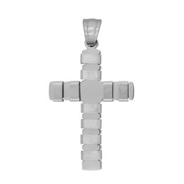 Adelia&acute;s ADELIA ́S Damen Kettenanh&auml;nger "Unisex Anh&auml;nger &ndash; Kreuz Kreuzanh&auml;nger aus Edelstahl", Edelstahlsilber, Edelstahl, Schmuckanh&auml;nger, Ein Geschenk, das
