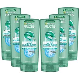 Garnier Haarsp&uuml;lung "Garnier Fructis Aloe Hydra Bomb Sp&uuml;lung", 1.200ml, gr&uuml;n, Haarpflegemittel, F&uuml;r geschmeidiges Haar