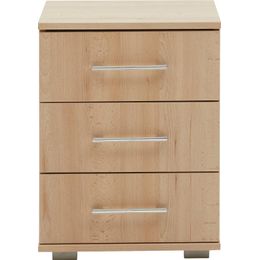 Nachtkommode Priess, B:41cm H:54cm T:38cm, braun, Holzwerkstoff, Sideboards, "Lindau"