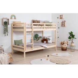 OTTO home "Ren&eacute;, Hochbett, Stockbett, TOPSELLER 2 Farben, Schubkasten optional" 90x200cm, FSC zertifiziertes Massivholz, mit Trittleiter +