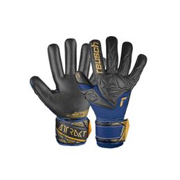 Reusch Damen Torwarthandschuhe "Attrakt Gold X NC", bunt, Gr. 10,5, mehrfarbig, 53% Elastodien, 33% Polyester, 3% Polyurethan, 1% Baumwolle,