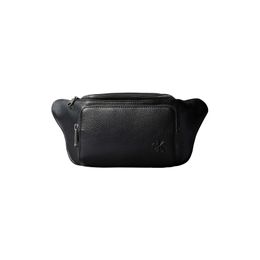 Calvin Klein Damen G&uuml;rteltasche "WEBBING STRAP WAISTBAG"schwarz, wei&szlig; webbing, Lederimitat, Taschen, Unisex Umh&auml;ngetasche, Bauchtasche,