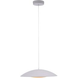 Sch&ouml;ner Wohnen Kollektion LED Pendelleuchte "LENTE", 1, &Oslash; 50cm H: 30cm, 1 Stk.wei&szlig;, SCH&Ouml;NER WOHNEN-KOLLEKTION, Leuchten, SCH&Ouml;NER WOHNEN Kollektion, Downlight