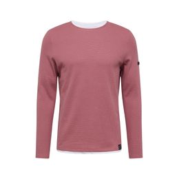 Key Largo Pullover 'STEFANO' Herren Gr&ouml;&szlig;e XL pastellrot / wei&szlig;