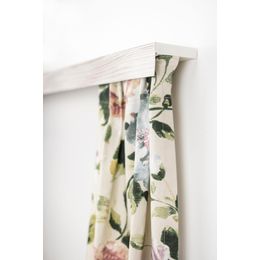 Gardinenschiene Garesa, L:210cm, beige, Kunststoff, Gardinenstangen, "Kunststoffschiene mit Blende", Deckenmontage, verl&auml;ngerbar, einfache Montage,