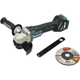 Makita Akku-Winkelschleifer "DGA513Z", B:13cm H:15,7cm L:38,2cm, blau, Schleifmaschinen, ohne Akku und Ladeger&auml;t