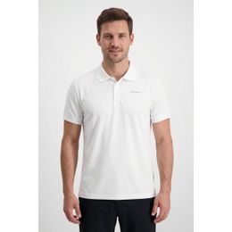 Icepeak Herren Poloshirt "H POLOSHIRT BELLMONT", wei&szlig;, Gr. M, Obermaterial: 100% Polyester, Shirts, sportlicher Schnitt, Polokragen mit Knopfleiste