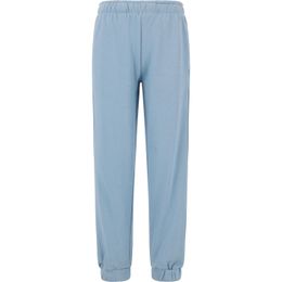 ZIGZAG Jungen Sweathose "Arizona", blau, Gr. 128, unifarben, 60% Baumwolle, 40% Polyester, Hosen, f&uuml;r ein weiches und warmes Tragegef&uuml;hl