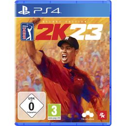 2K Spielesoftware "PGA Tour 2K23 Deluxe Edition", PlayStation 4, orange, Spielesoftware