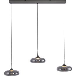 Sch&ouml;ner Wohnen Kollektion LED Pendelleuchte "POSH", 3, H: 80cm, 1 Stk.grau, SCH&Ouml;NER WOHNEN-KOLLEKTION, Leuchten, SCH&Ouml;NER WOHNEN Kollektion, SimplyDim, Memoryfunktion,