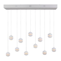 Sch&ouml;ner Wohnen Kollektion LED Pendelleuchte "LINI", 11, H: 22cm, 1 Stk.wei&szlig;, SCH&Ouml;NER WOHNEN-KOLLEKTION, Leuchten, SCH&Ouml;NER WOHNEN Kollektion, 3-Stufen Dimmer, Comfort-Lift
