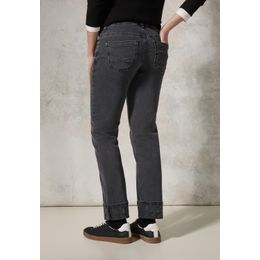 Cecil Damen Comfort-fit-Jeans, schwarz, Gr. 29, unifarben, Jeans, 78% Baumwolle, 20% Polyester, 2% Elasthan, Jeans, Middle Waist