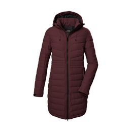 Killtec Damen Steppmantel "KOW 96 WMN QLTD CT", rot, Gr. 38, Oberstoff: 100% Polyester, Futter: 100% Polyester, Wattierung: 100% Polyester