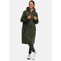 Marikoo Damen Winterjacke "Ledalaa", gr&uuml;n, Gr. XXXL, Obermaterial: 55% Polyester, 45% Nylon; Innenseite: 100% Polyester; Futter: 100% Polyester;