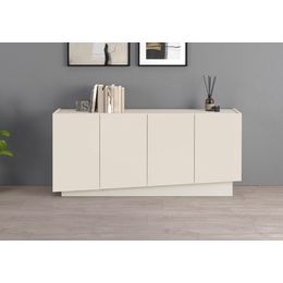 Sideboard OTTO HOME, B:160cm H:75cm T:35cmkaschmir matt, Wohnzimmer, Sideboards, "VELA, Breite 160 cm, Design mit schr&auml;gen T&uuml;ren, Ma&szlig;e-B/T/H: