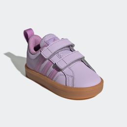 Kinder Sneaker "VS PACE 2.0 KIDS", adidas Sportswear, Gr. 21, lila, Synthetik, Textil, Schuhe, f&uuml;r Kinder