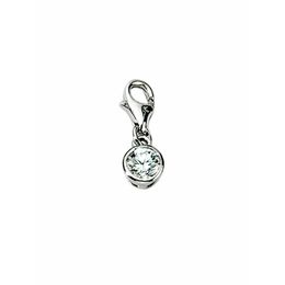 Adelia&acute;s ADELIA ́S Damen Charm-Einh&auml;nger "925 Silber Charms Anh&auml;nger Zarge mit Zirkonia", silber, Silber 925 (Sterlingsilber), Charms, 925 Sterling Silber mit
