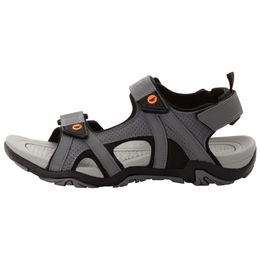Hi-Tec Herren Sandale "CRATER", Gr. 42, grau, Synthetik, Schuhe