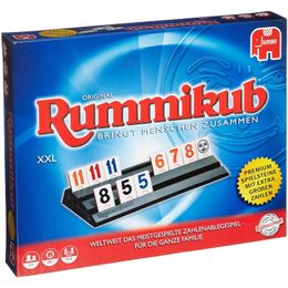Jumbo Kinder Spiel "Original Rummikub XXL mit gro&szlig;en Zahlen", bunt, Spiele