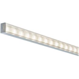 Paulmann LED-Streifen "Square Profil mit Diffusor 1m Alu eloxiert", Gesamtl&auml;nge 1m, grau, K&uuml;che, Lichterketten