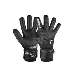 Reusch Damen Torwarthandschuhe "Attrakt Infinity NC", schwarz, Gr. 9,5, mehrfarbig, 34% Polyester, 27% Elastodien, 3% Polyurethan, 1% Baumwolle,